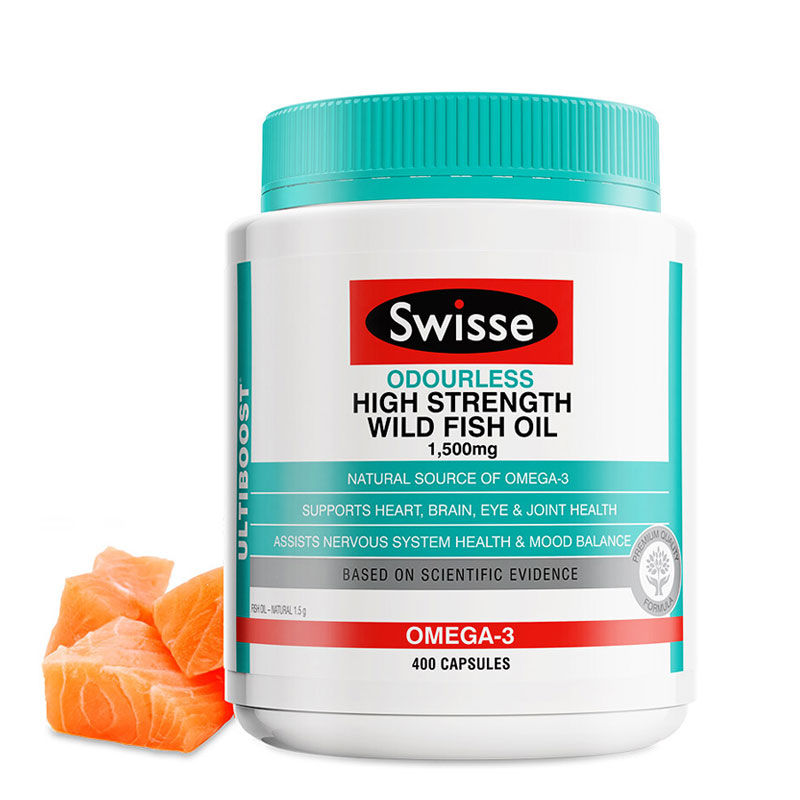 Swisse深海鱼油价格多少钱_效果怎么样_功效/作用_澳洲Swisse Omega-3深海鱼油软胶囊 1500mg*400粒_紫一商城
